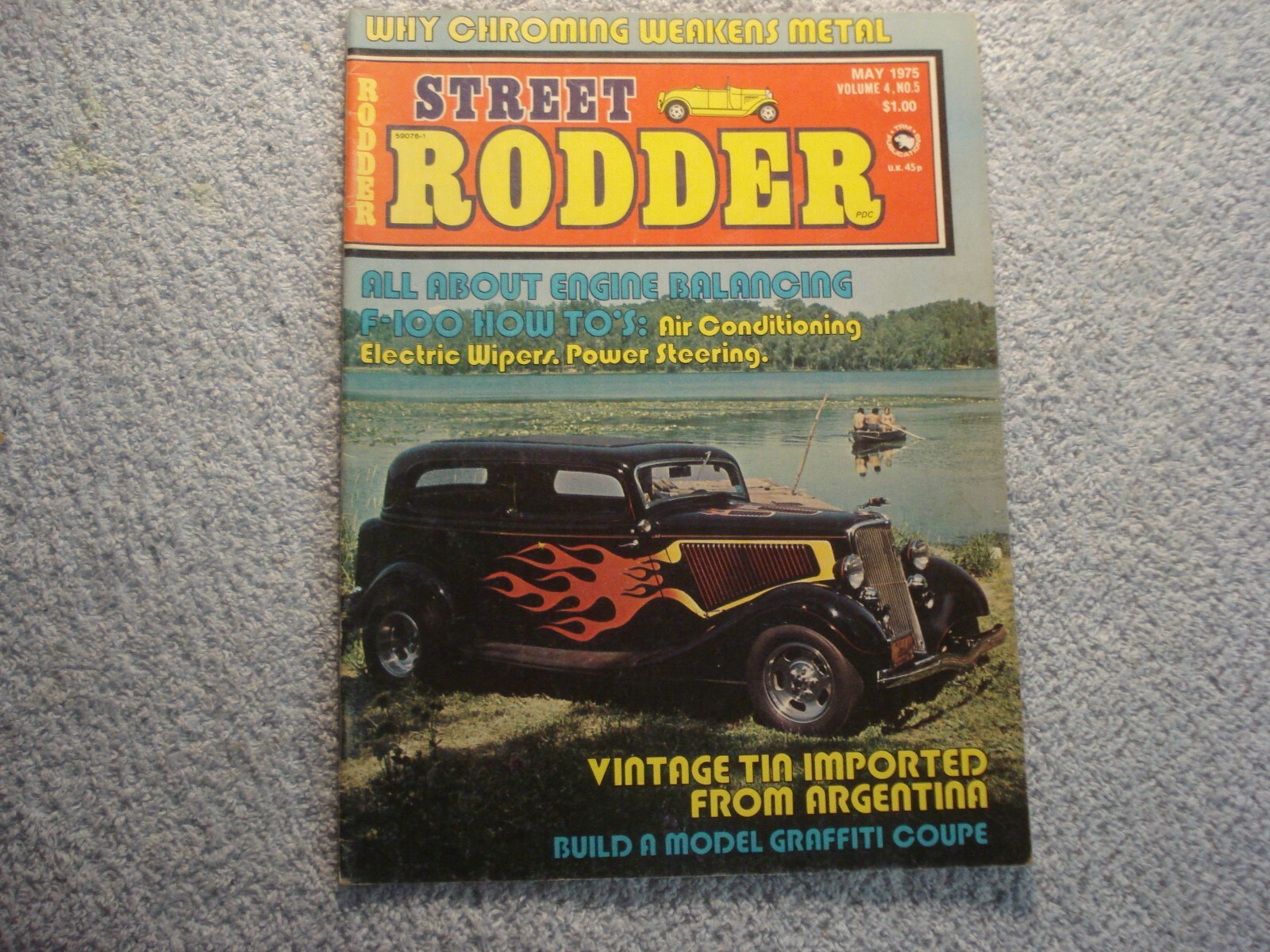 Street Rodder 1975 May Classic Hot Rod Modified Custom Cars and Trucks ...
