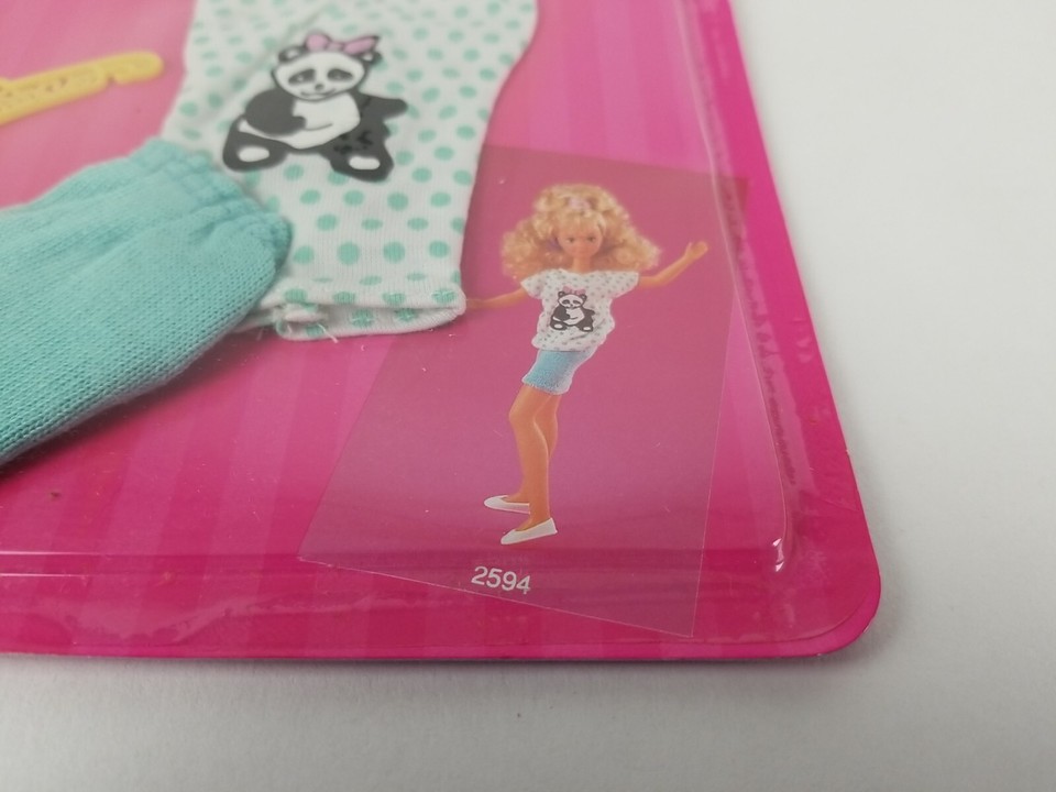 New Vintage 1988 Mattel Barbie Lookin' Lively Panda Number #2594. *READ ...