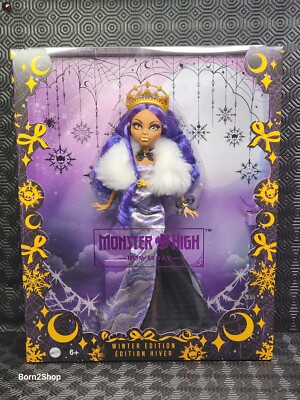 Mattel Monster High Howliday Winter Edition Clawdeen Doll 2023 # HNF97 ...