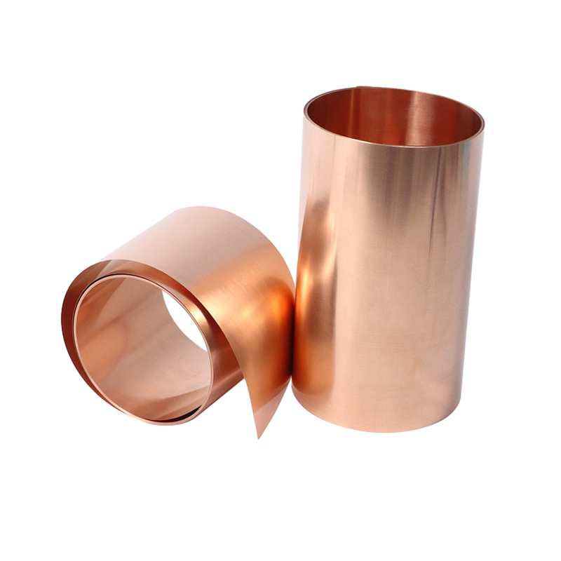 Pure Copper Strip 0.1-0.8mm Rolled Electrolytic Shim Stock CNC ...