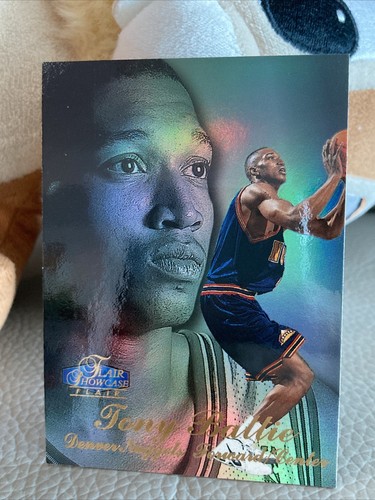 NBA 1997-98 Flair Showcase Showstopper Denver Nuggets Tony Battie RC ...