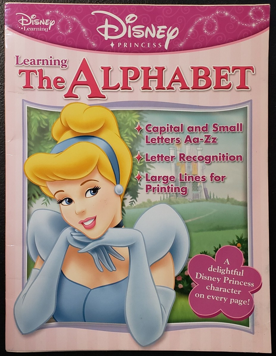 Disney Prinses Alfabet Disney Princess Letters Standard Sticker 4