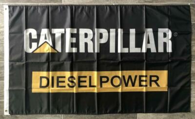 Quality CATERPILLAR DIESEL POWER Flag 150cm x 90cm CAT Banner for the ...