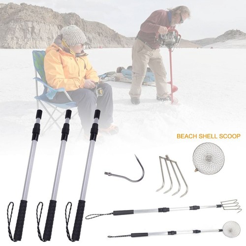 slush skimmer Ice Fishing Hitch rake head Beach Shell Scoop Durable ...