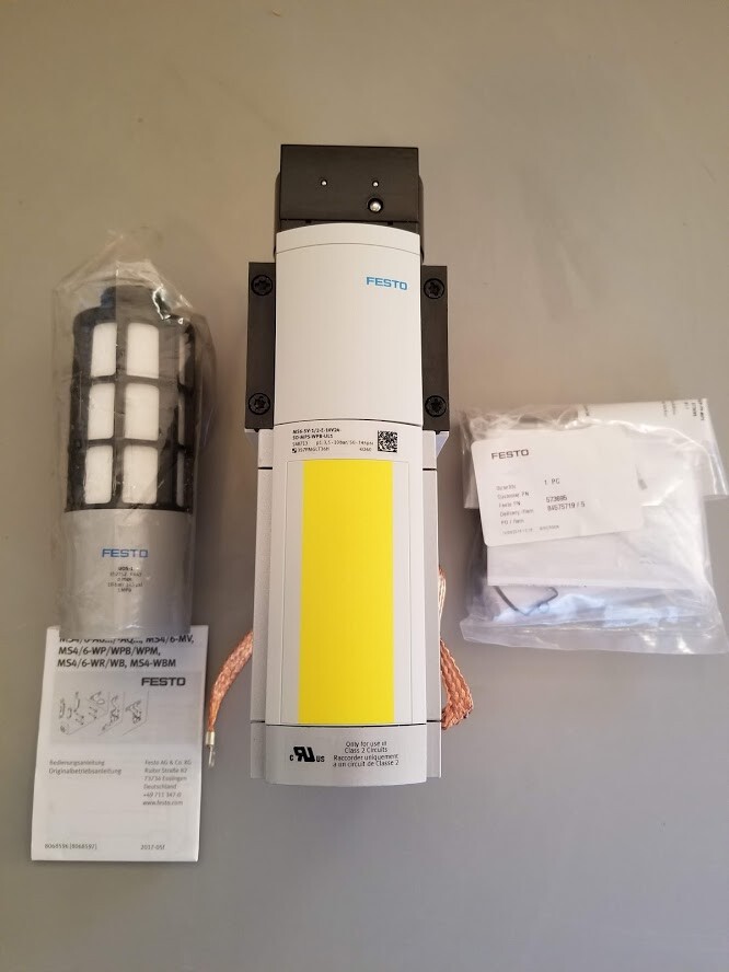 FESTO MS6-SV-1/2-E-10V24-SO-MP5-WPB-UL1 SOFT START QUICK EXHAUST VALVE ...