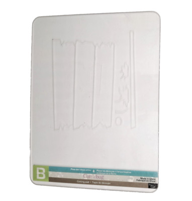 Cricut Cuttlebug B Cutting Embossing Plate 7.75 x 5.875 Die Cut B Plate ...