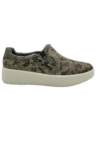 Clarks Collection Slip-On Sneakers Layton Step Olive Camo | eBay