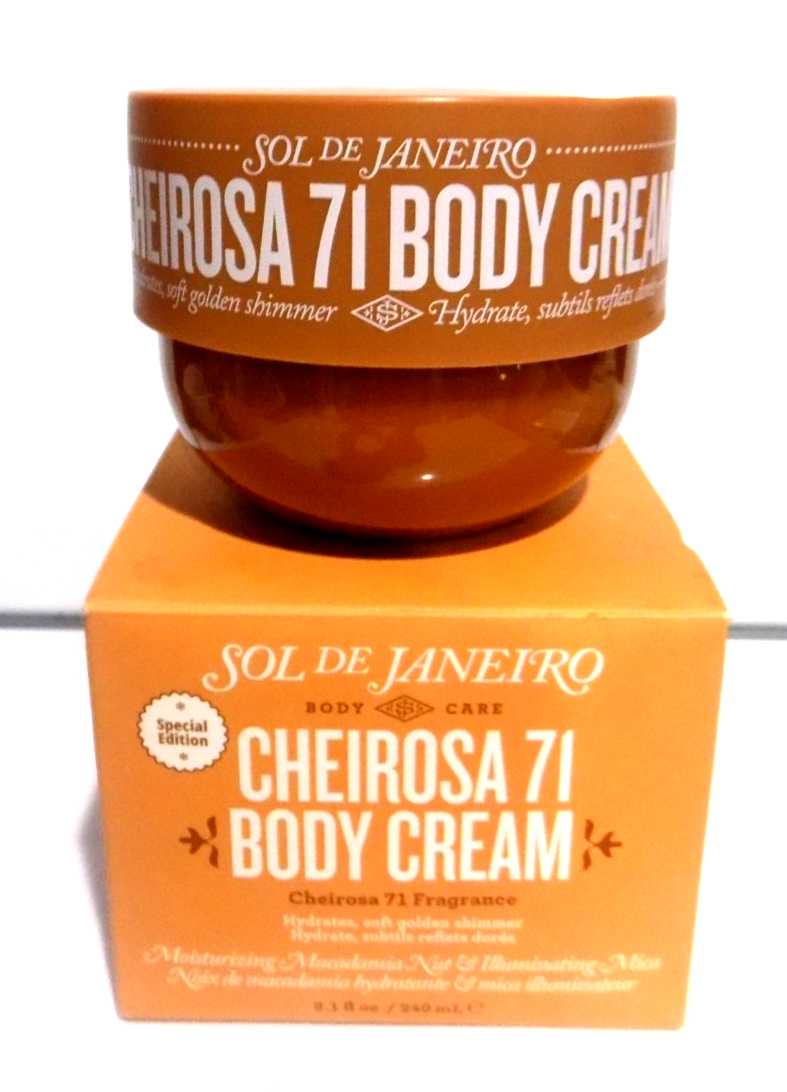BRAND NEW~Sol de Janeiro Cheirosa 71 Body Cream 8.1oz 240mL LIMITED ...