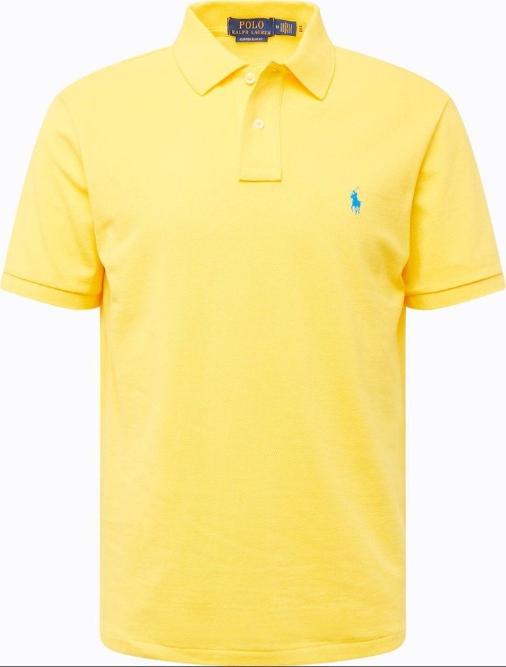 Ralph Lauren Mesh Polo Shirt for Men NWT - Yellow S - 2XL - Shipping ...