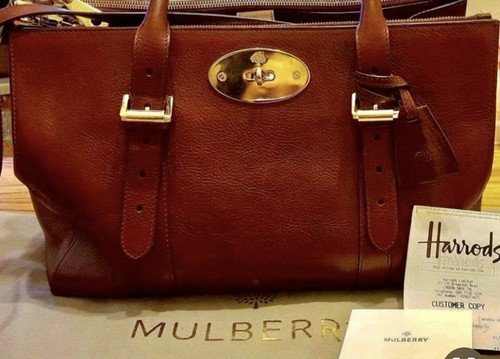 Mulberry Bayswater-Double Zip Handbag | eBay UK