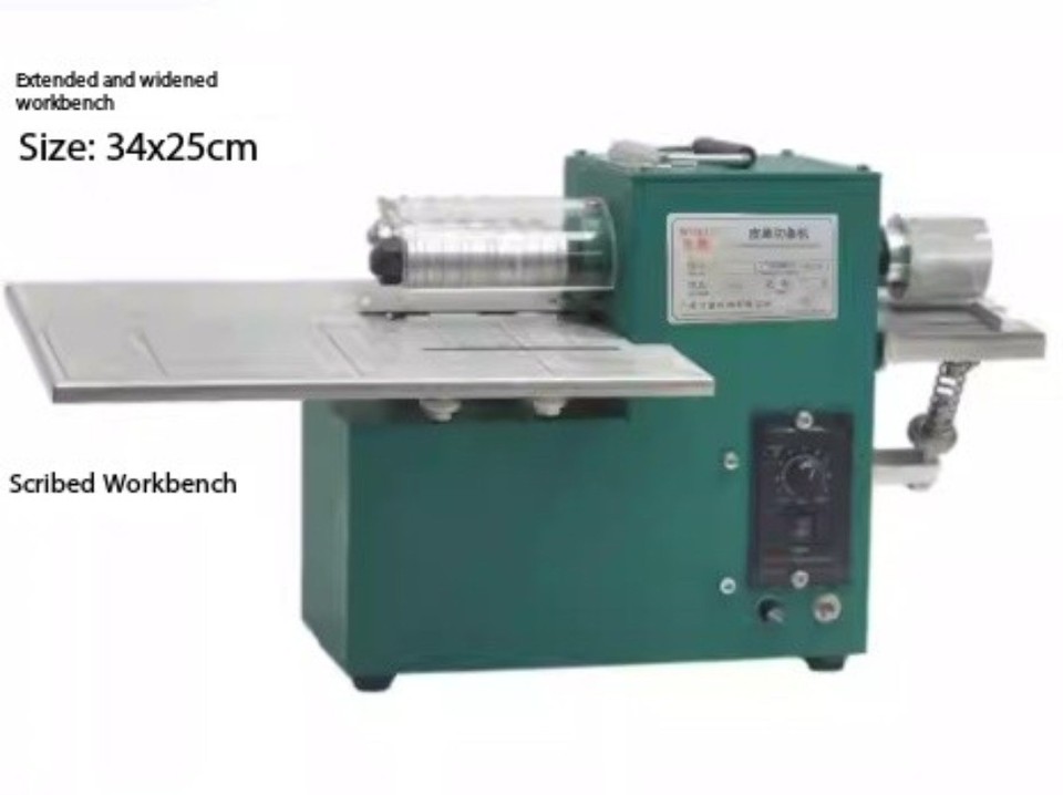 Electric Leather Strap Cutter Belt Strap Cutting Machine Double Head ...