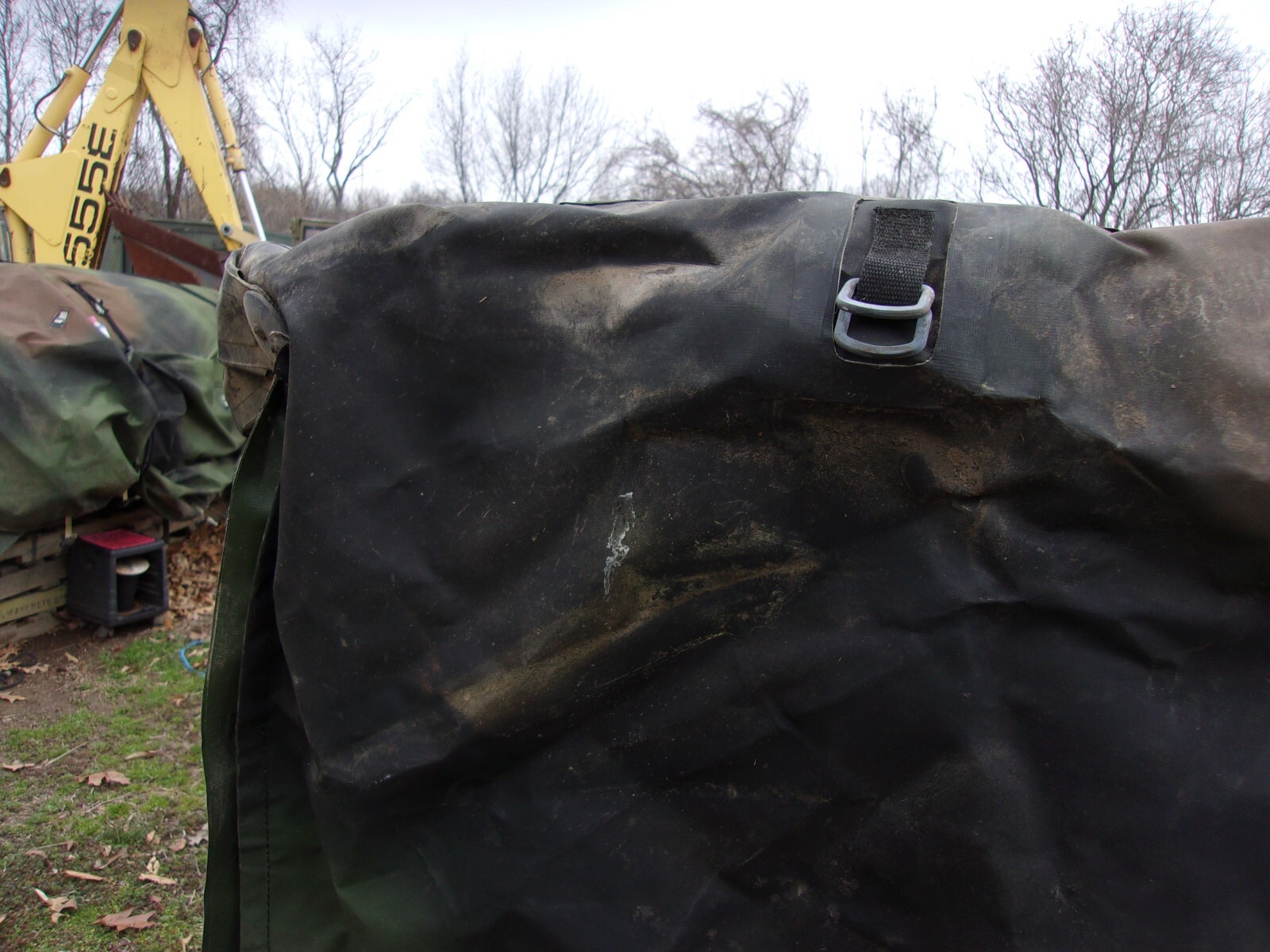 MILITARY SURPLUS CARGO COVER 2 MAN CREW TRUCK TRAILER M998 HMMWV ZIPPER ...