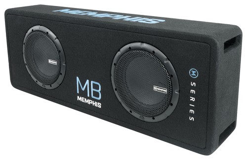 Memphis Audio MBE8D2 700w RMS Dual 8" Loaded Car Subwoofers in Sub Box ...