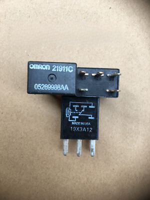 05269988AA 21911C OMRON Automotive Relay 5Pins x 1PC | eBay
