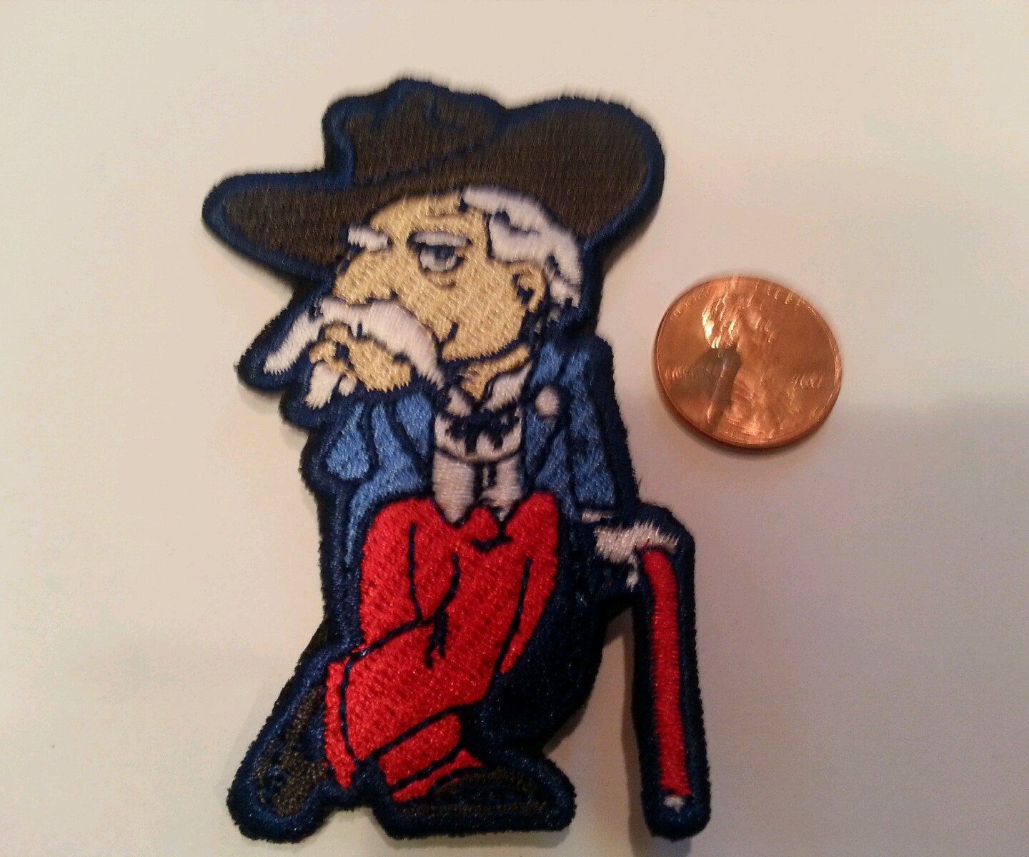 Ole Miss Rebels Colonel Reb Vintage Embroidered Iron On Patch 3" x 2 ...