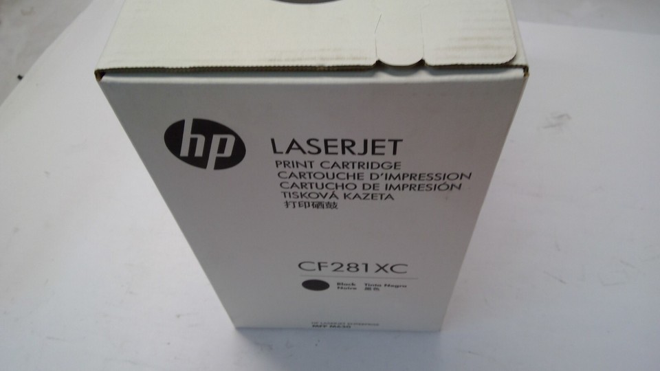 Genuine HP LaserJet CF281XC High Yield Toner Cartridge Black New | eBay