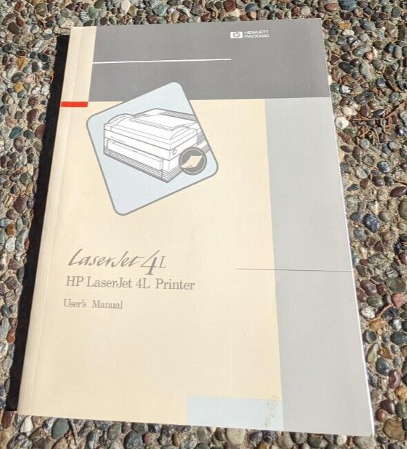 User's Manual HP LaserJet 4L Printer Hewlett Packard C2003-90901 | eBay