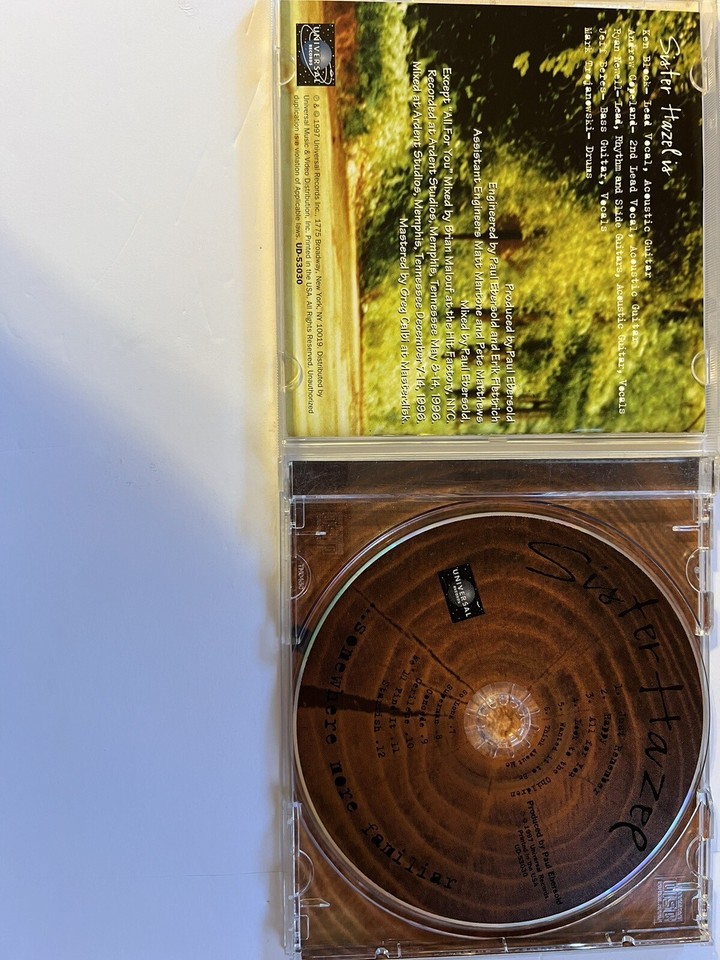 ...Somewhere More Familiar by Sister Hazel (CD, Feb-1997, Universal ...