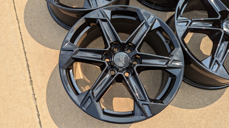 18" CHEVROLET BLAZER BLACK WHEELS RIMS FACTORY OEM 14083 2019 - 2025 ...