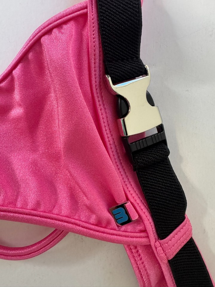 Wicked Weasel Microminimus Pink Bond Bikini 3 Piece Set Micro Cheeky ...