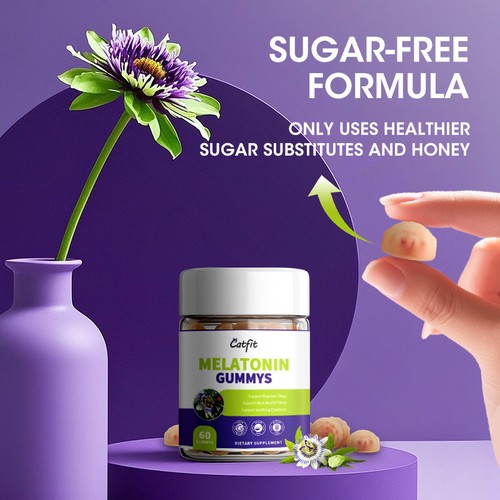 Sleep Support Gummies for Adults - Fall Asleep Faster & Sleep Better ...