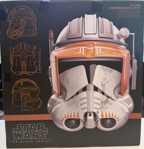 In Hand Clone Commander Cody Star Wars The Black Series Premium Helmet ...