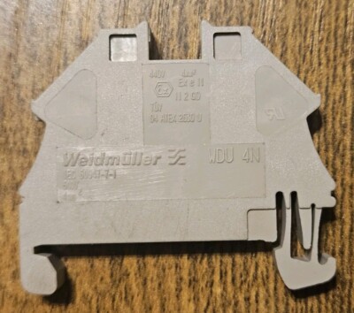 Lot Of 9 WEIDMULLER WDU 4N TERMINAL BLOCK (9 pcs lot) | eBay