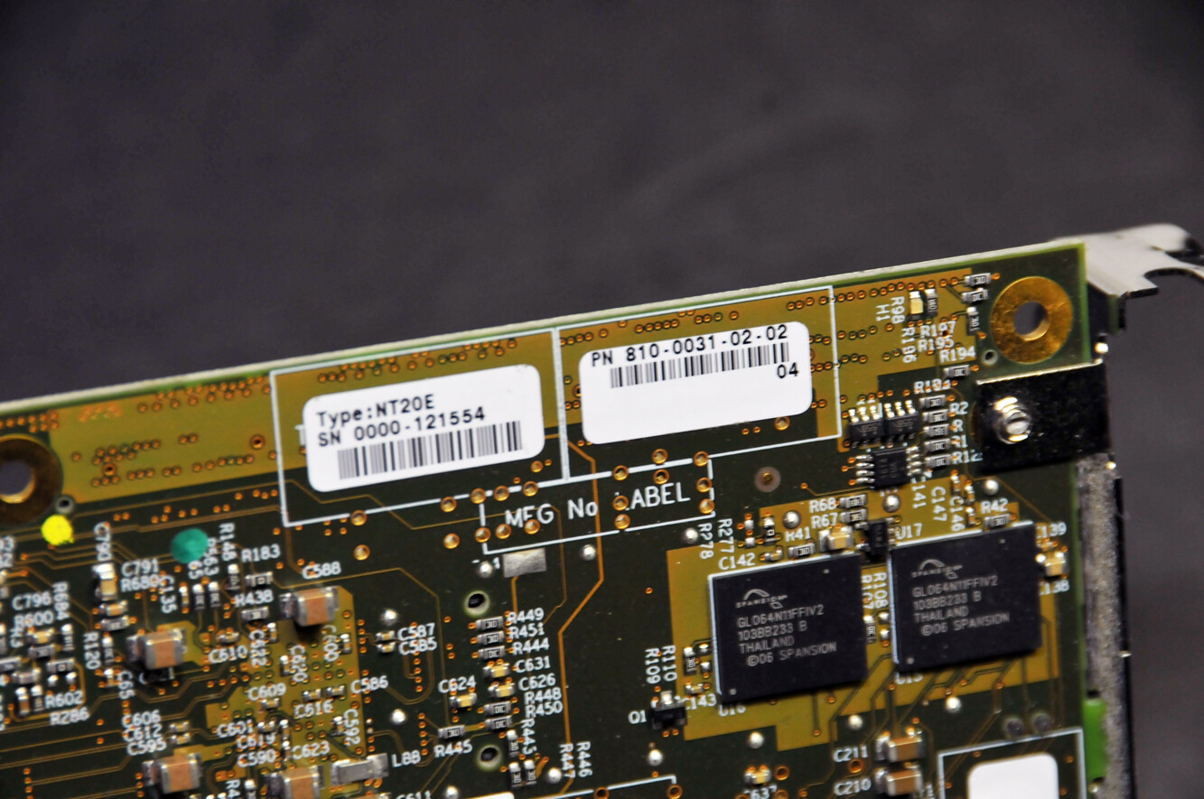 NapaTech NT20E Dual Port PCIe 10gb Network Capture Card w/o XFP's 810 ...