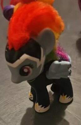 My Little Pony MLP Power Ponies Superhero Rainbow Dash Figure 2010 ...