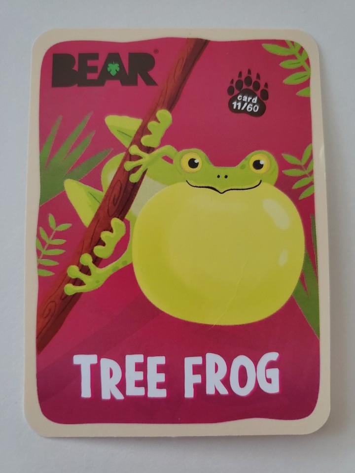 Bear's Collectible Animal Cards from Bear Fruit Rolls | eBay