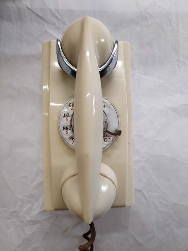 Western Electric Ivory Wall phone 1955 | eBay
