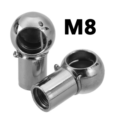2pcs M8 thread Gas Strut End Fitting Metal For Gas struts Gas Spring ...