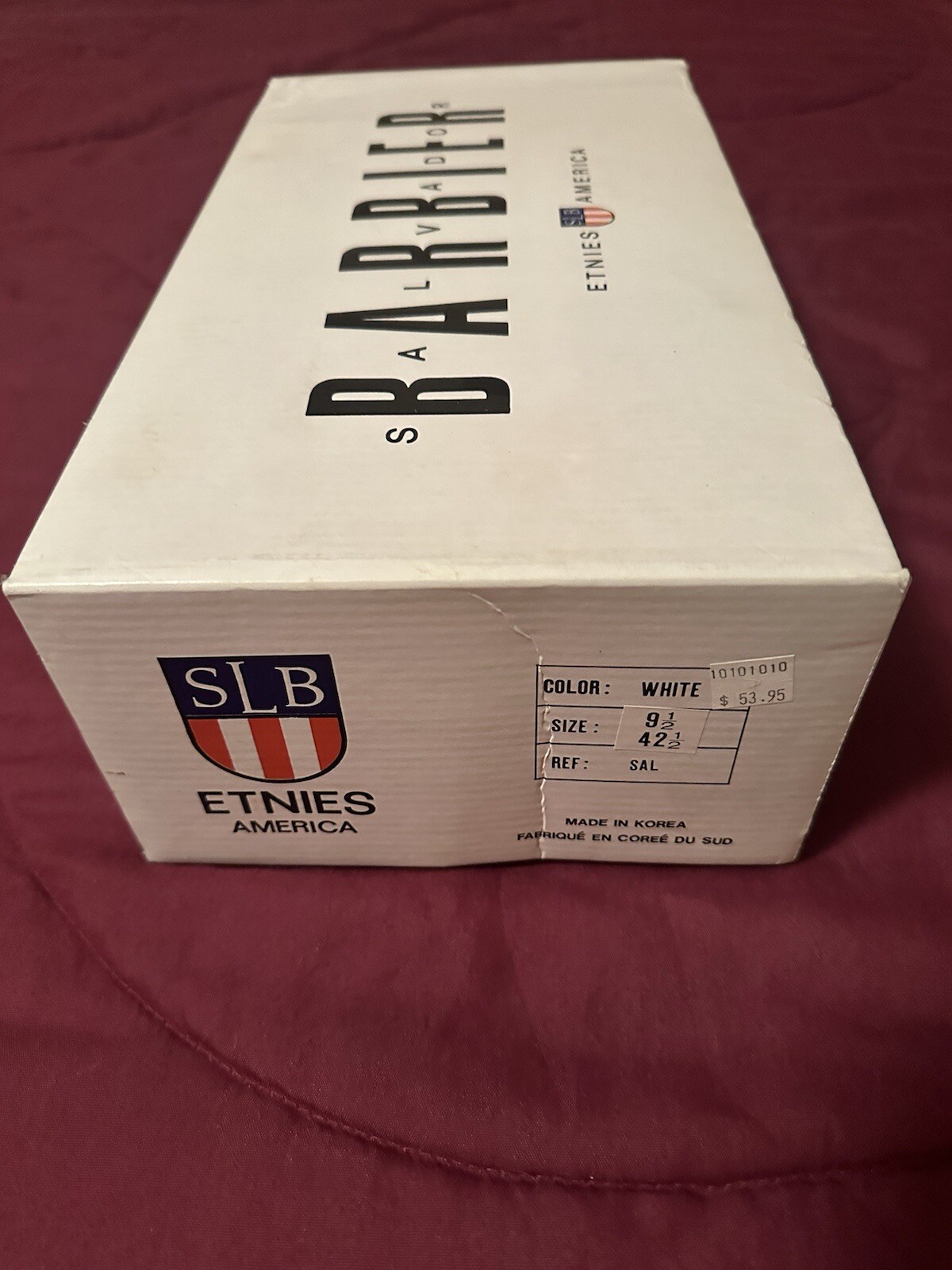 Etnies Sal 23 SLB Sal Barbier Shoes Original Box Size 9.5 Vintage Skate Plan B | eBay