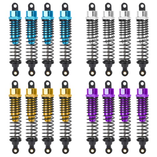 4Pcs RC OffRoad Vehicle Metal Shock Damper Part For HSP 106004 Remote ...