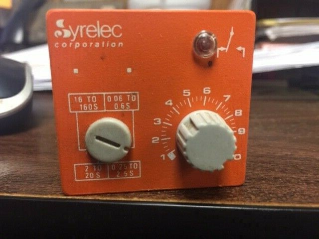 Syrelec Crouzet PAR2B Timer Delay 8-pin 110vac RARE for sale online | eBay