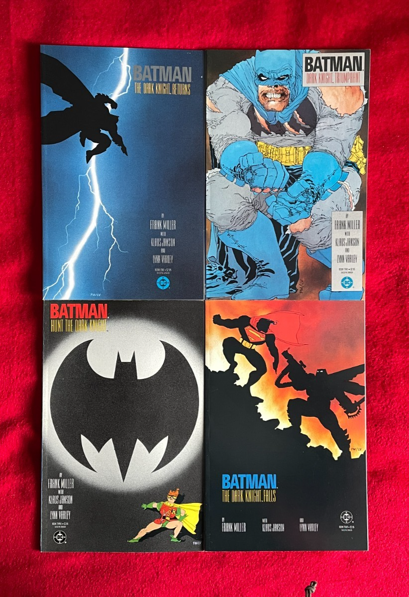 Batman: The Dark Knight Returns SET: 1-4 1986 DC FIRST PRINTS MID ...