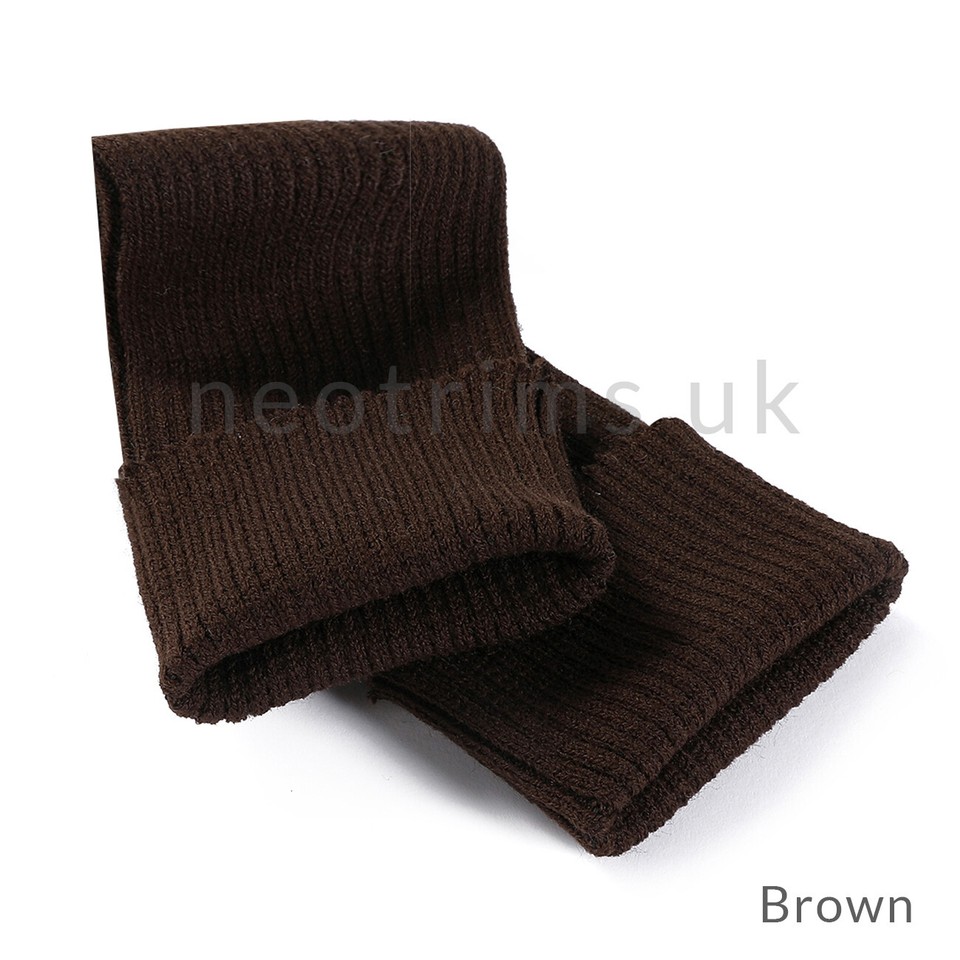 Rib Knit Cuffs Pair,Tubular Ribbing Seamless Cuffing Fabric ReVamp ...