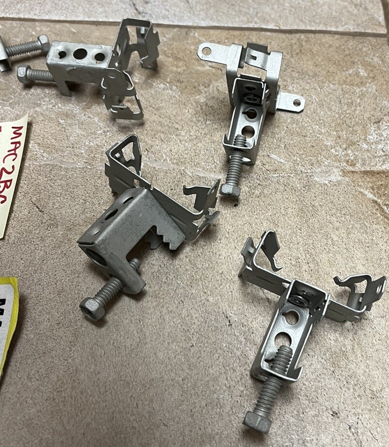 Nvent CADDY NEW MAC2BC 5 BEAM CLAMP WITH Wire Cable Clip FOR 2 MC/AC/BX ...