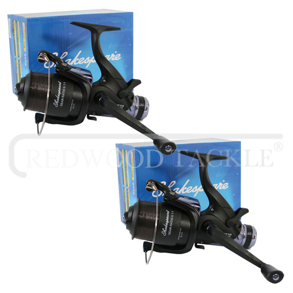 Shakespeare Beta Size 40 Runner/Free Spool/BTR Carp Fishing Reel x 2 ...