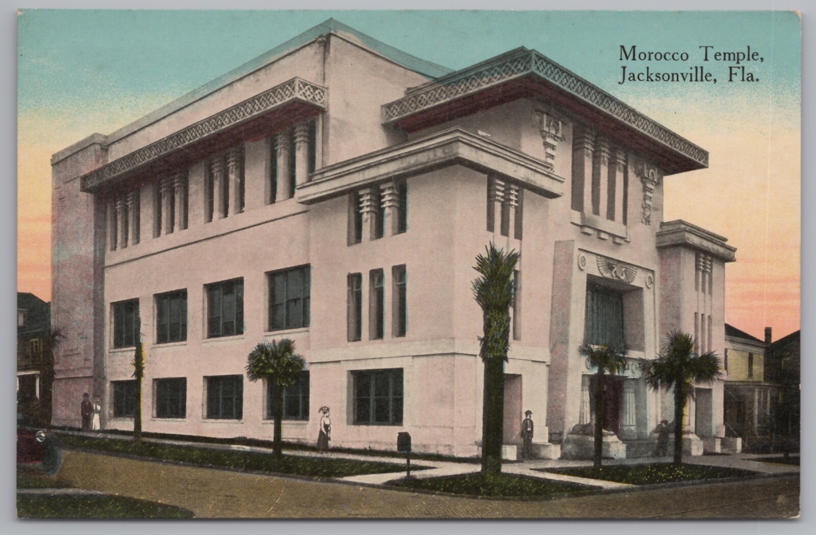 Postcard - Morocco Temple Jacksonville Florida Religion FL Church ...