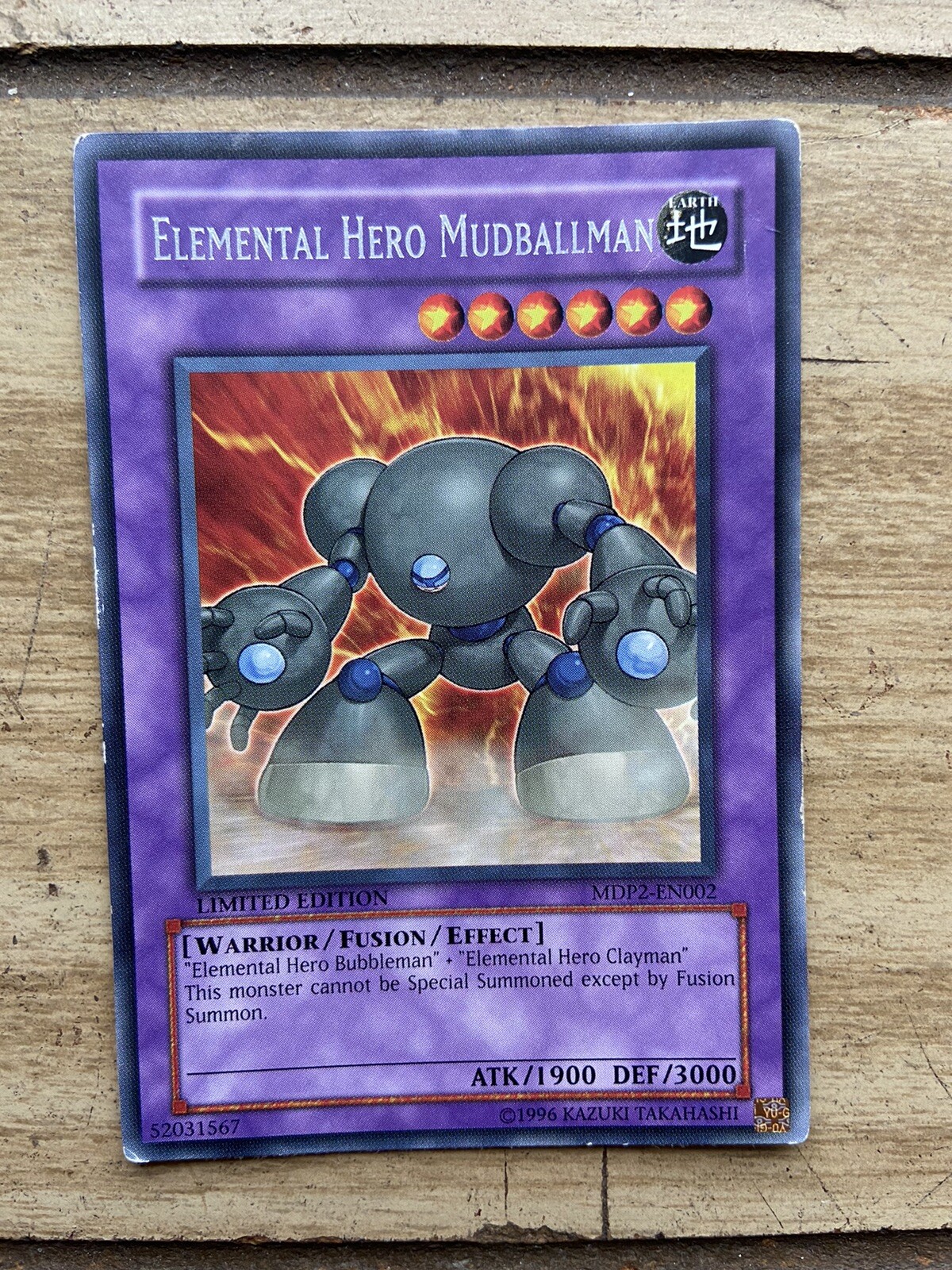Elemental Hero Mudballman Limited Edition MDP2-EN002 | eBay