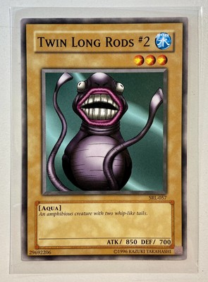 Yugioh Twin Long Rods 2 Spell Ruler Unlimited Edition Common TCG Card ...