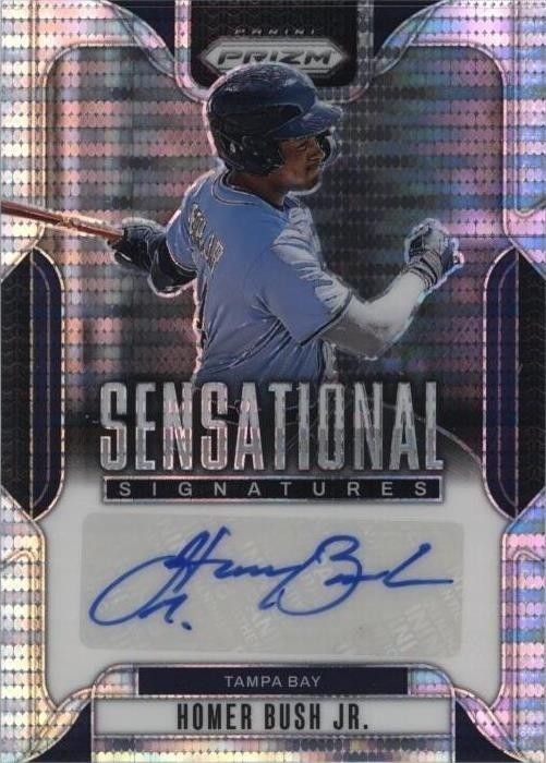 2025 Panini Prizm - Sensational Signatures Homer Bush Jr., Homer Bush ...
