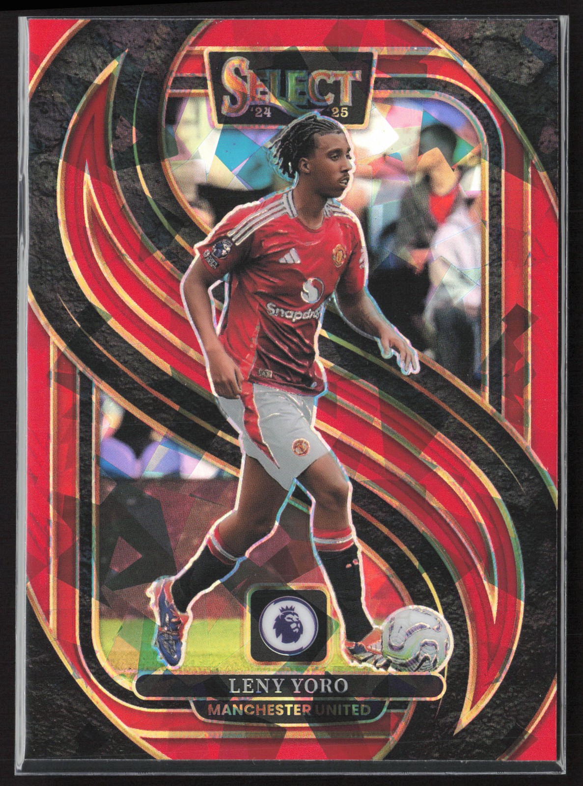 Leny Yoro 2024 Select Premier League #197 Mezzanine Checkerboard Price ...