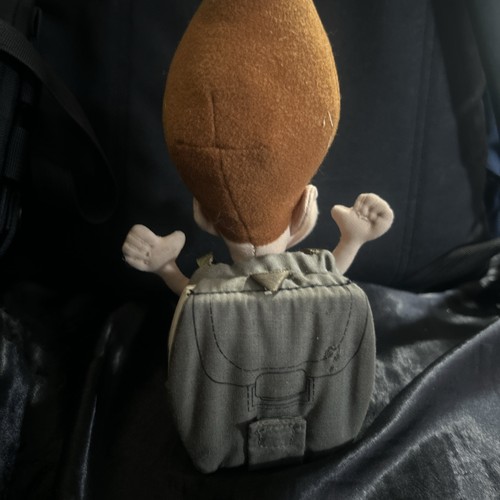 Jimmy Neutron Plush Toy With Backpack Kids TV Show 2003 Rare ...