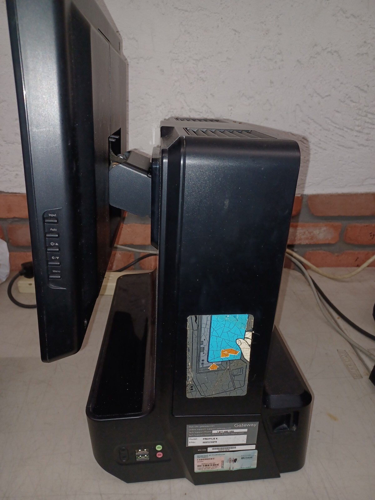 GATEWAY PROFILE 6 AIO DESTOP COMPUTER Tested all features Very Rare ALL ...