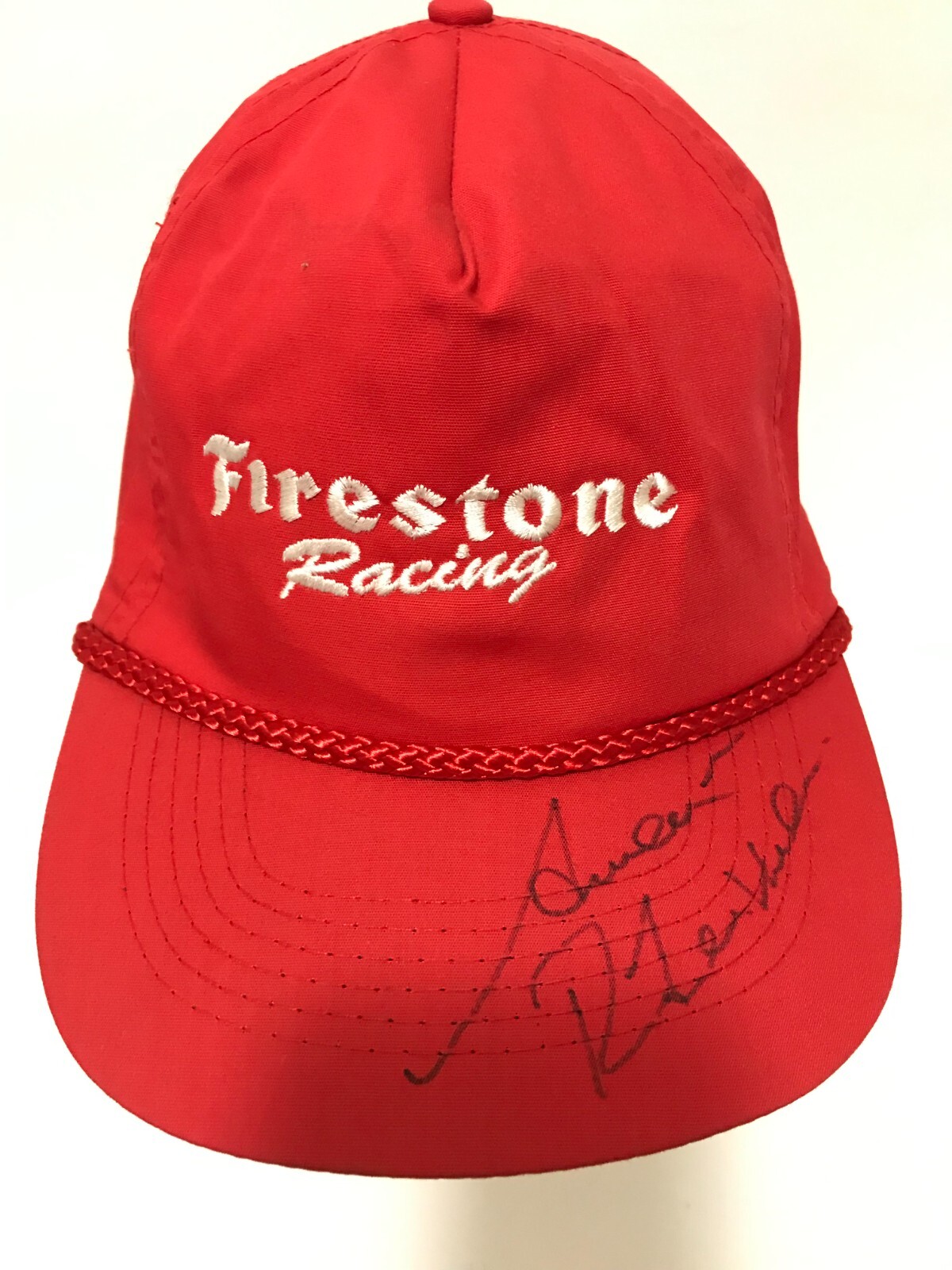 1995 INDYCAR FIRESTONE RACING CAP SIGNED ANDRE RIBEIRO | eBay