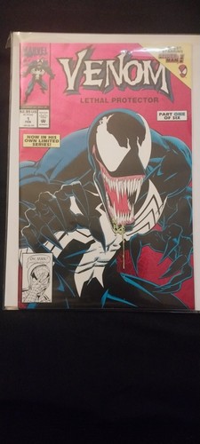 Venom: Lethal Protector #1 (Marvel Comics May 1993) RED FOIL VARIANT | eBay