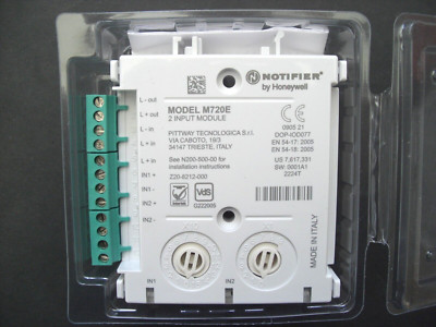 £40 + vat uk - Notifier Addressable M720E Dual 2 Input Module | eBay UK