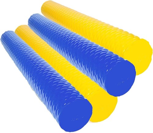 VOS Premium Foam Pool Noodle - Outdoor water Float Noodle - Pack of 4 ...